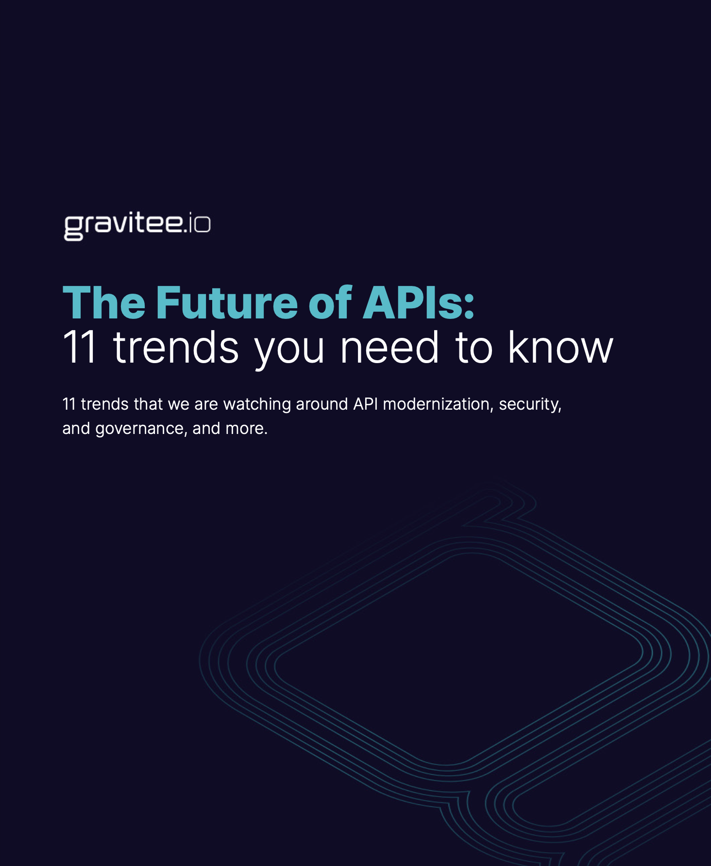 Whitepaper: 11 API Trends to know